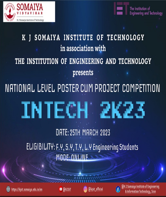 INTECH - 2K23 | KJSIT