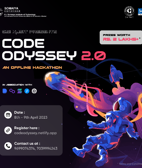 CODE ODYSSEY - Offline Hackathon | KJSIT